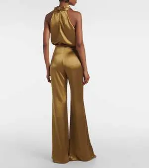 Galvan Atruvia Wide-leg Pants - Green