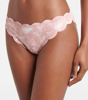 Marysia Antibes Floral Bikini Bottoms - Pink