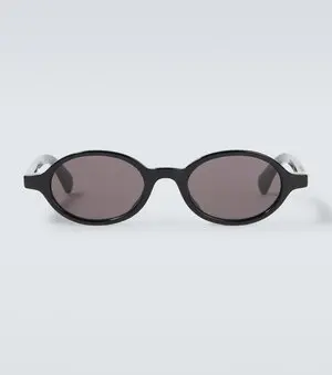 Bottega Veneta Bottega Veneta Oval Sunglasses Black