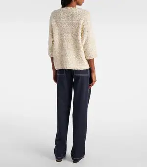Max Mara Arda Cotton-blend Sweater