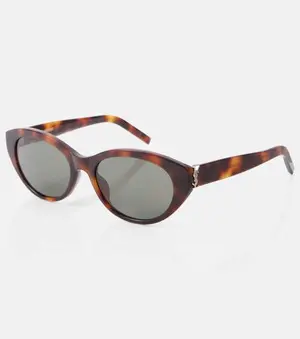 Saint Laurent Sl M148 Cat-eye Sunglasses - Brown