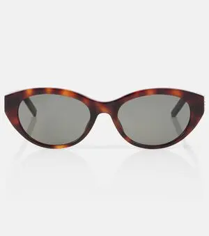 Saint Laurent Sl M148 Cat-eye Sunglasses - Brown