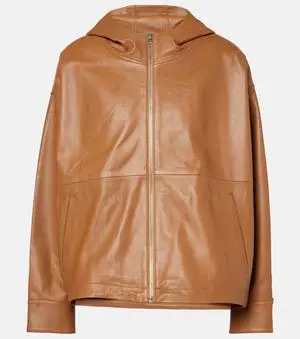 Yves Salomon Leather Outerwear For Women