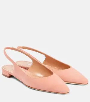 Manolo Blahnik Elastic Flats For Women