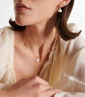 BVLGARI Diva's Dream 18kt Rose Necklace With Diamonds