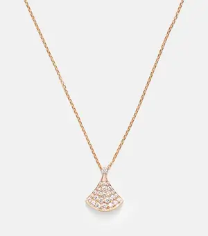 BVLGARI Diva's Dream 18kt Rose Necklace With Diamonds