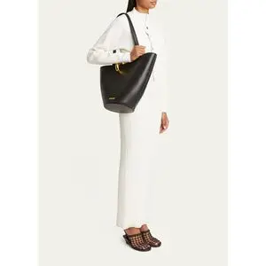 Jacquemus Leather Tote Bag