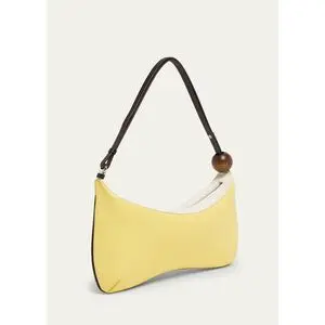 Jacquemus Leather Shoulder Bag - Yellow