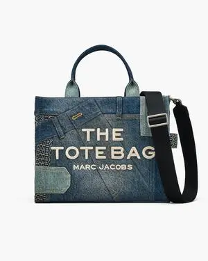 Marc Jacobs The Deconstructed Denim Tote Bag - Indigo Multi