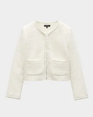 Rag & Bone Rag & Bone Cheyenne Tweed Jacket - White