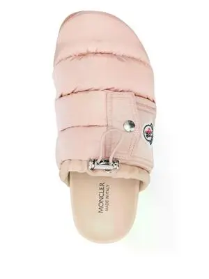 Moncler Pocket Slippers - Pink