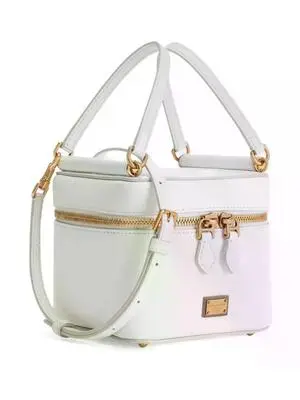 Dolce & Gabbana Sicily Cube Vanity Bag - White
