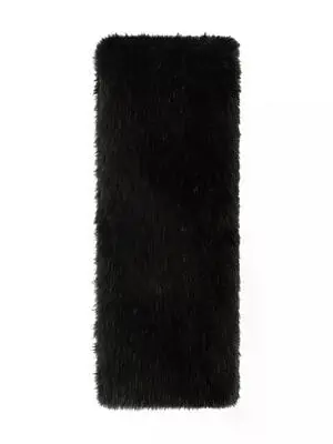 Dolce & Gabbana Faux-fur Scarf - Black