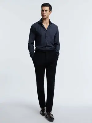 ATELIER Croydon Italian Cotton Cashmere Shirt