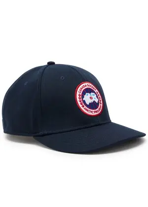 Canada Goose Arctic Logo-appliqué Twill Cap - Navy