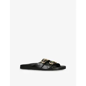 Chloé Polly Leather Slides