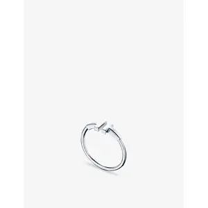 Tiffany & Co. T 18ct White-gold Wire Ring