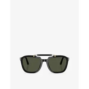 Persol Square-frame Sunglasses - Black