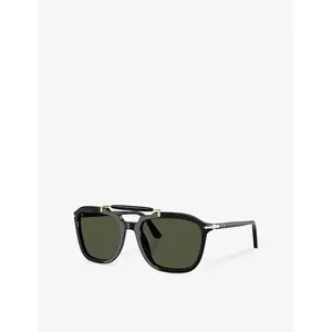 Persol Square-frame Sunglasses - Black