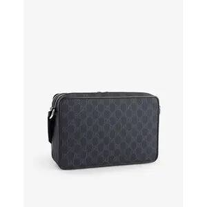 Gucci Gg-monogram Coated-canvas Cross-body Bag