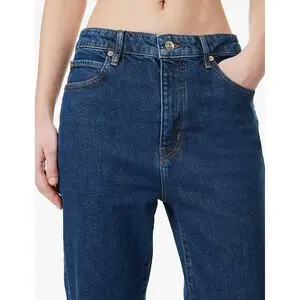 FRAME The Ruler Crop Straight-leg Jeans