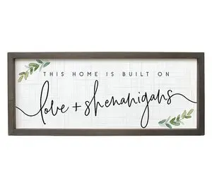 SINCERE SURROUNDINGS 24' Love + Shenanigans Far Mhouse Frame