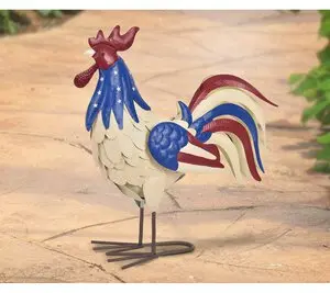 SUNSET VISTA DESIGNS Metal Rooster - One-color