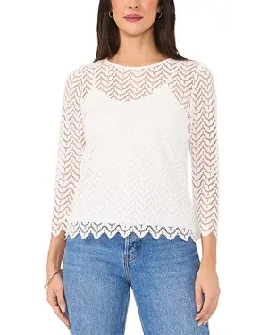 Vince Camuto Lace Up Blouses
