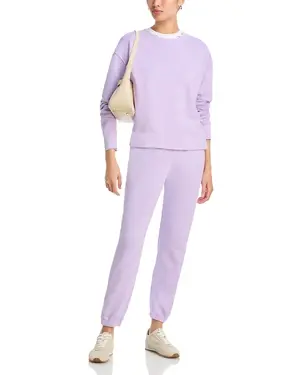 PERFECTWHITETEE Tyler Crewneck Sweatshirt - Ultraviolet