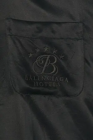 Balenciaga Satin Pyjama Shirt