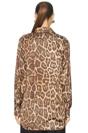 Stella McCartney Animal Print Shirt