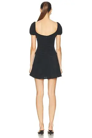 Staud Elba Mini Silk Dress