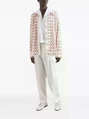 Dolce & Gabbana Folded-edge Trousers - White