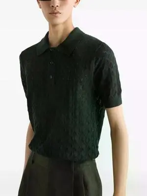Dolce & Gabbana Knitted Polo Shirt
