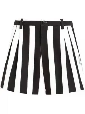 Dolce & Gabbana Striped Shorts - White
