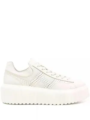 Hogan H-stripes Sneakers - Neutrals