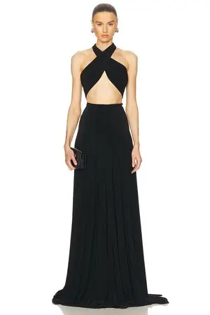 Norma Kamali Convertible Gown - Black