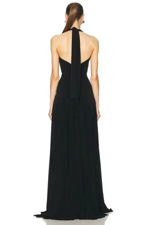 Norma Kamali Convertible Gown - Black