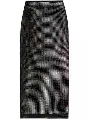 Dolce & Gabbana Mesh Midi Skirt