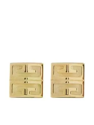 Givenchy 4g Anagram Stud Earrings - Gold