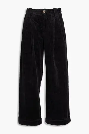 Ganni Pleated Pants For Women