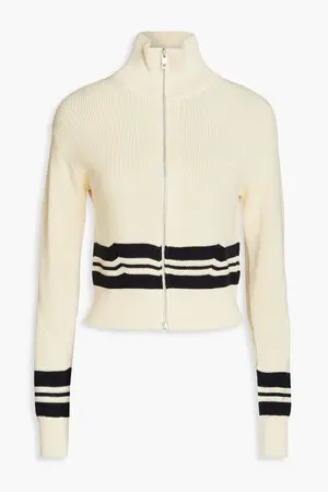 Rag & Bone Amy Striped Cotton Cardigan