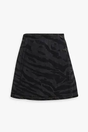 Ganni Animal Print Skirts