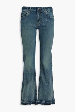 Women's Mid Rise Flared Jeans
