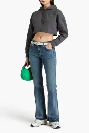 GANNI Mid-rise Flared Jeans