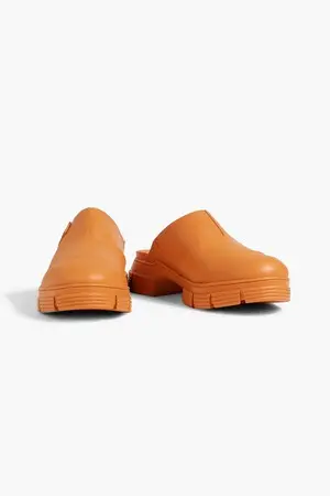 GANNI City Rubber Clogs - Orange