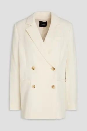 A.emery Belen Double-breasted Crepon Blazer