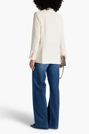 A.emery Belen Double-breasted Crepon Blazer