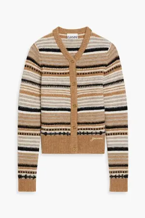 Ganni Striped Knitwear For Women