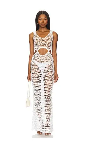 Superdown Elena Maxi Dress In . Also - White